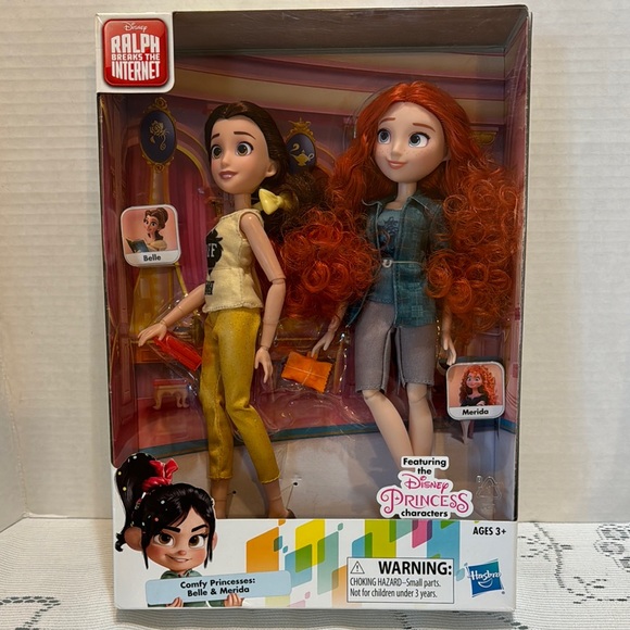 Disney | Toys | Disney Ralph Breaks The Internet Comfy Princesses Belle ...